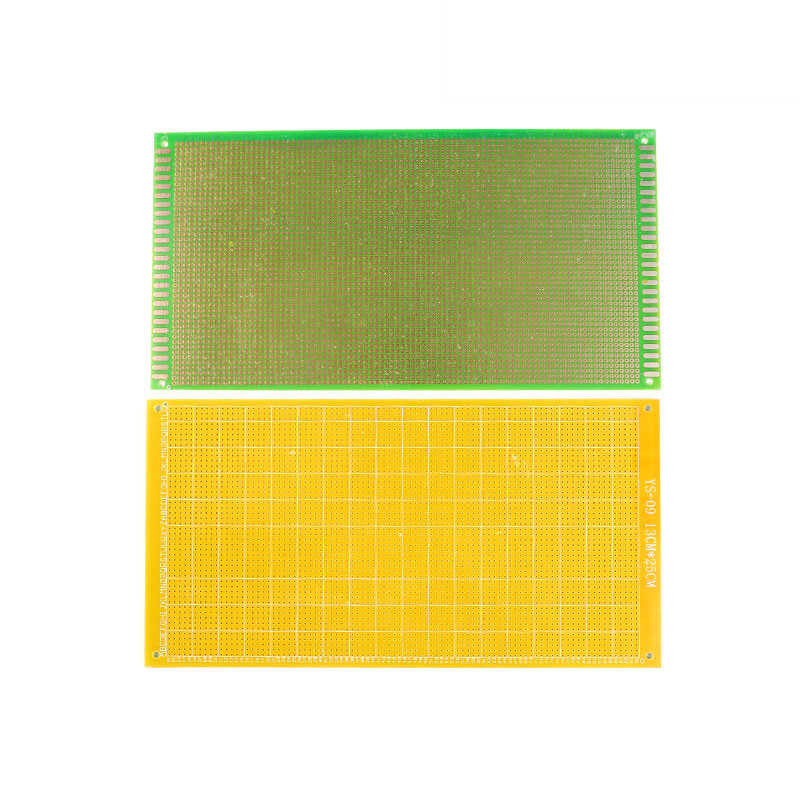 PCB CNC fiberglass universal circuit Green oil Test Universal board 5 7 ...