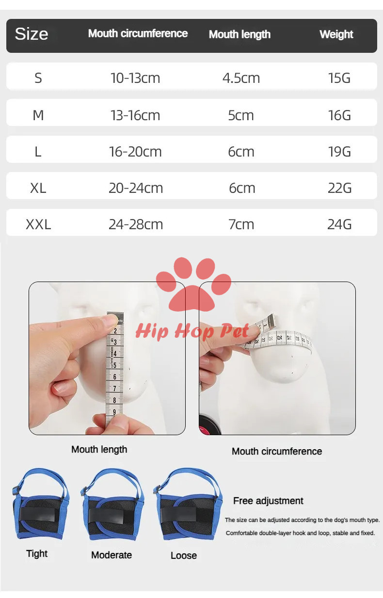 Mesh Dog Busal Mouth Soft Stable Dog Anti Bite Mouth Cover Dog Muzzle ...