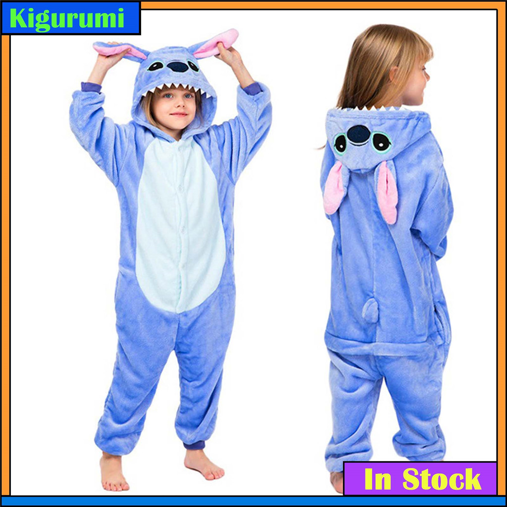 Baju Tidur Pajamas Set Kids Stitch Dinosaur Panda Pyjamas Kids Cloths ...