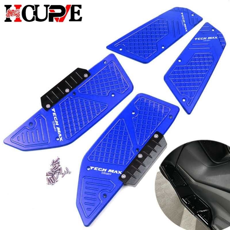Motorcycle Front & Rear Footrest Step Footboard Pedals Foot Pegs Para ...
