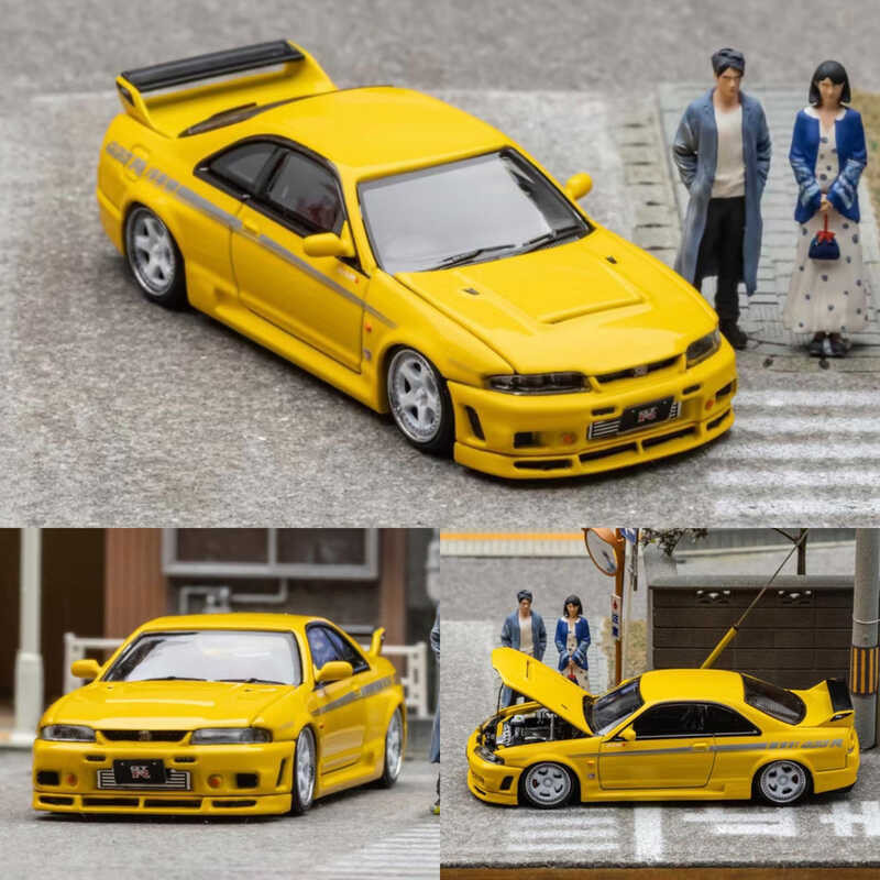 Focal Horizon FH 1:64 Nissan GT-R R33 Skyline New) 400R Alloy Car Model ...