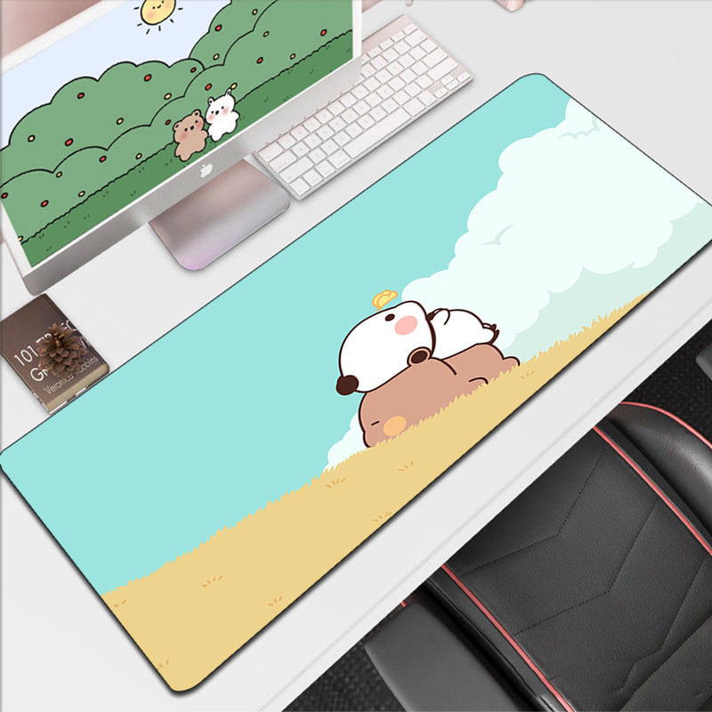 Bubu Dudu Anime Mouse Pad Gamer Keyboard Desk Accessories Computer ...