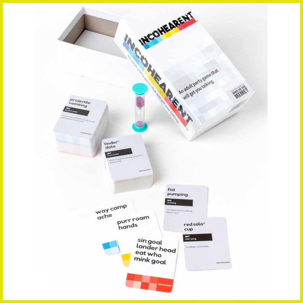 ۞ What do you meme? Incohearent - Adult Party Fun Family Games Party ...