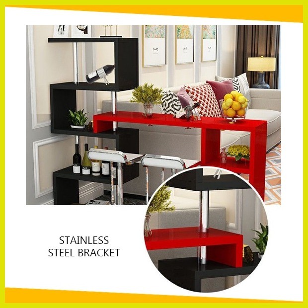 ∏ ۞ Bar table Ergonomic Modern Mini Bar Counter table with Rotating 360 ...