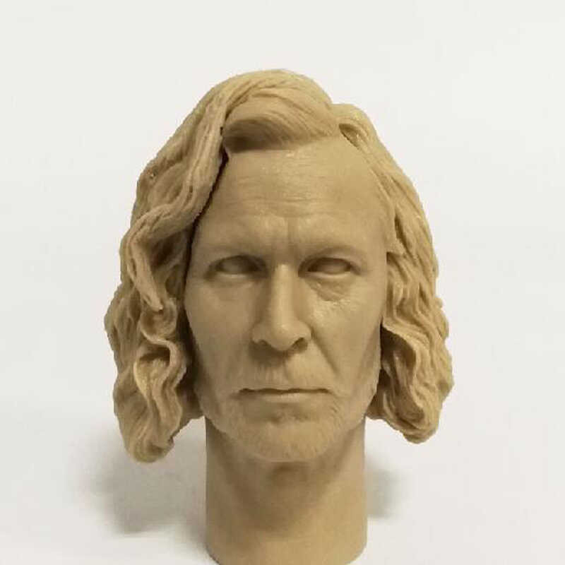 Blank 1/6 Scale Sirius Gary Oldman Head Sculpt Unpainted Fit 12" Figure ...