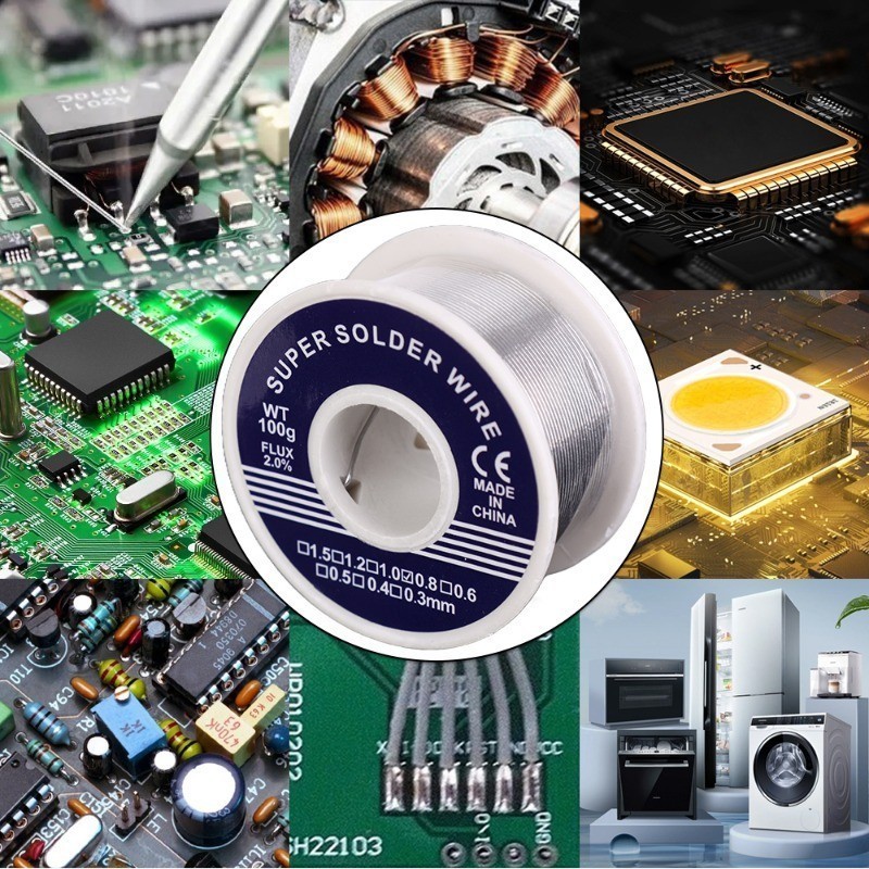 Welding Flux Iron Wire - Multipurpose Fine Solder Wire - Low ...