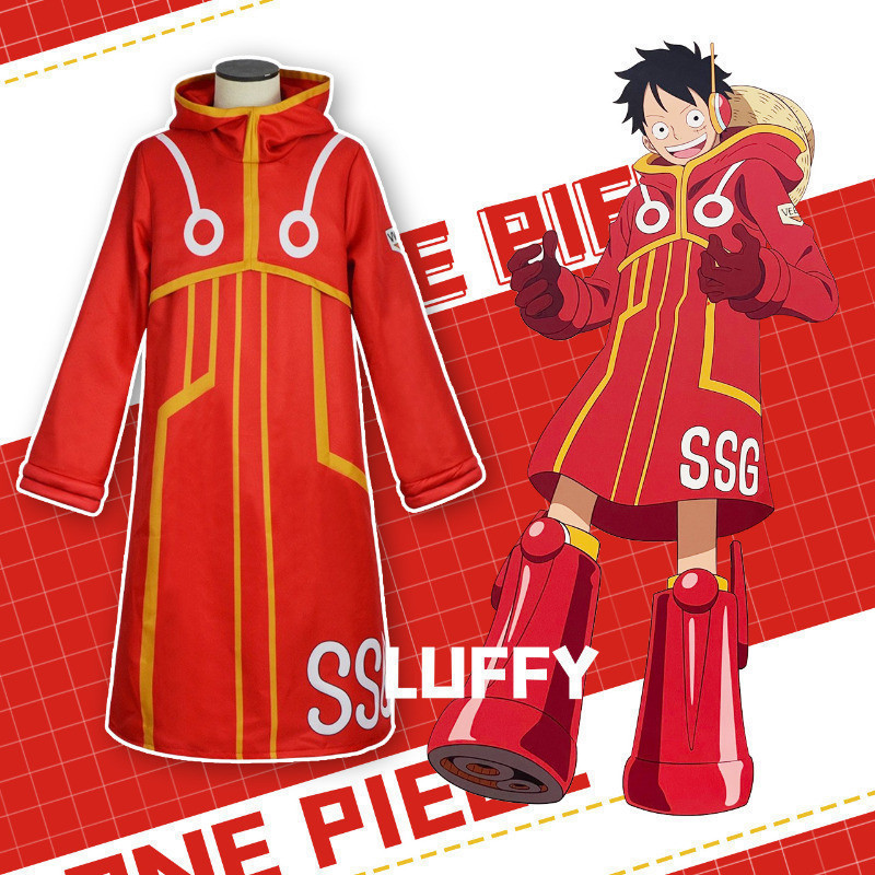 Adult Egghead Island Costume Monkey D Luffy Robe Cosplay Costume 163 ...