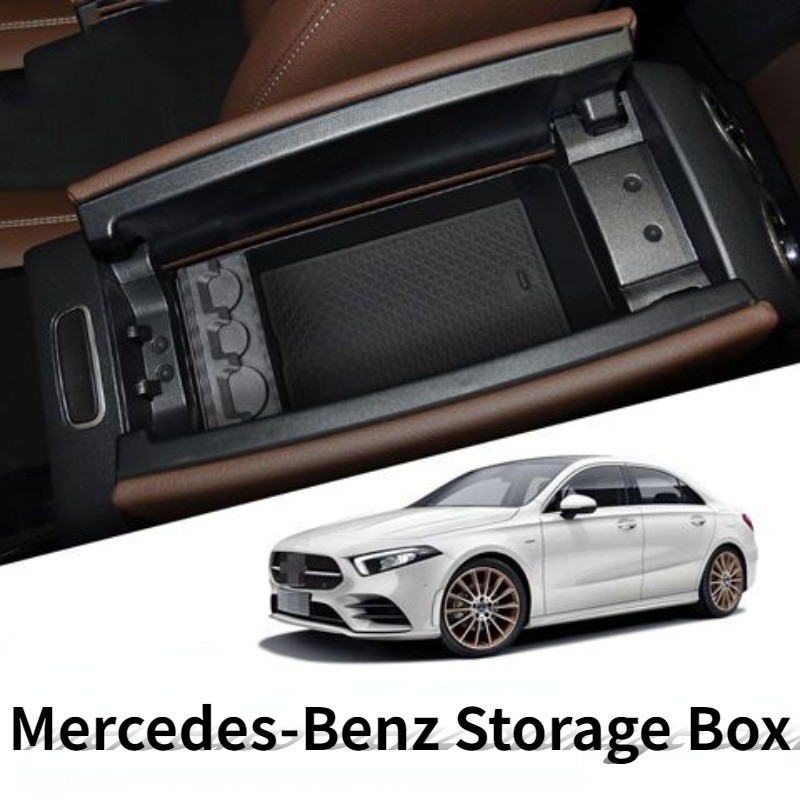 Mercedes-Benz GLC Storage Box C260 C200L A-Class GLA CLA Center Control ...