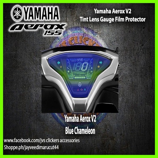 Yamaha Aerox v2 2021 to 2024 Tint Gauge Film Sticker Lens Panel ...
