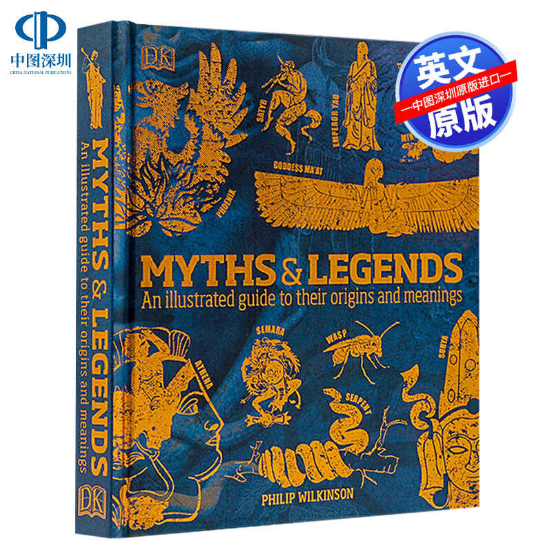 Original DK Encyclopedia Myths&Legends Classic Mythology Science Popularization Children's Engl ...