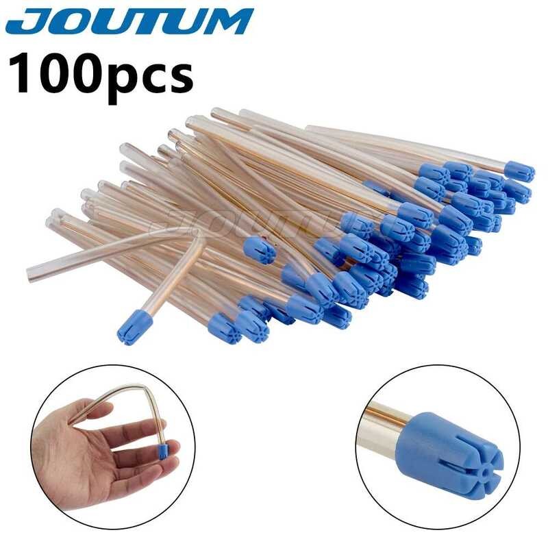Pcs 100 Disposable Saliva Ejector Dental Low Volume Suction Tips ...