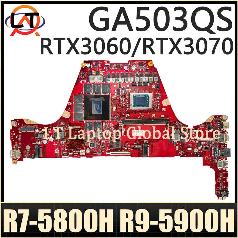 LT Motherboard For Zephyrus Ga503qm Ga503qr Ga503qs Laptop Motherboard R7 R9 8G RAM Rtx3060 ...