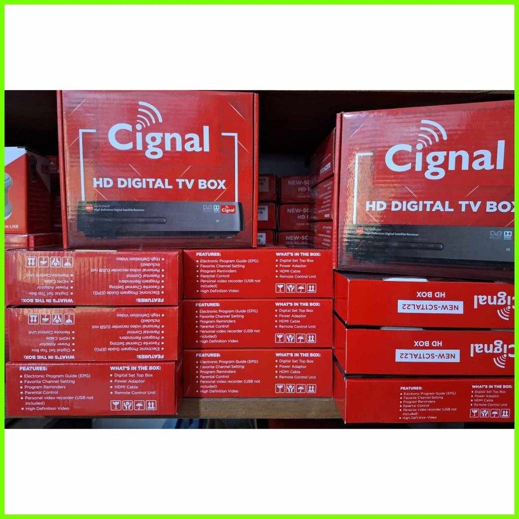 ☂ ⏐ Cignal HD Prepaid Box FREE 2 Months Load ( Need Satellite Dish ...