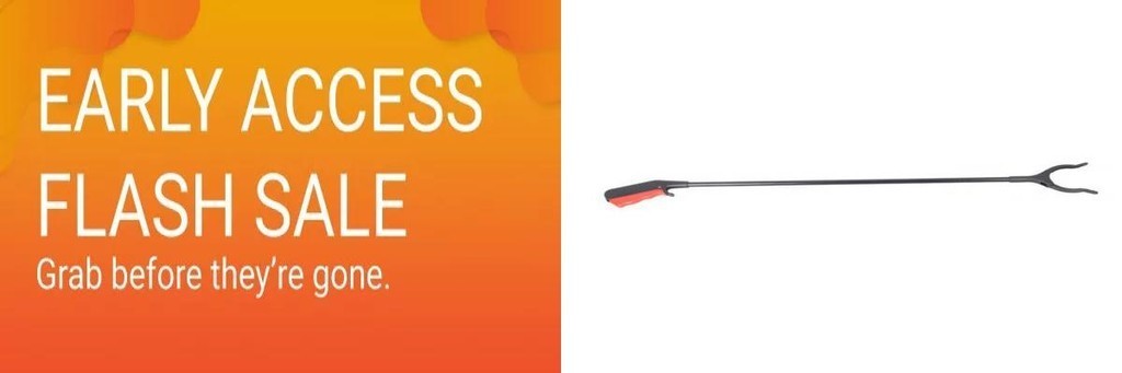 Dj Grabber Tool Long-Handle Picker Garbage Tong Picking Clamp Long ...