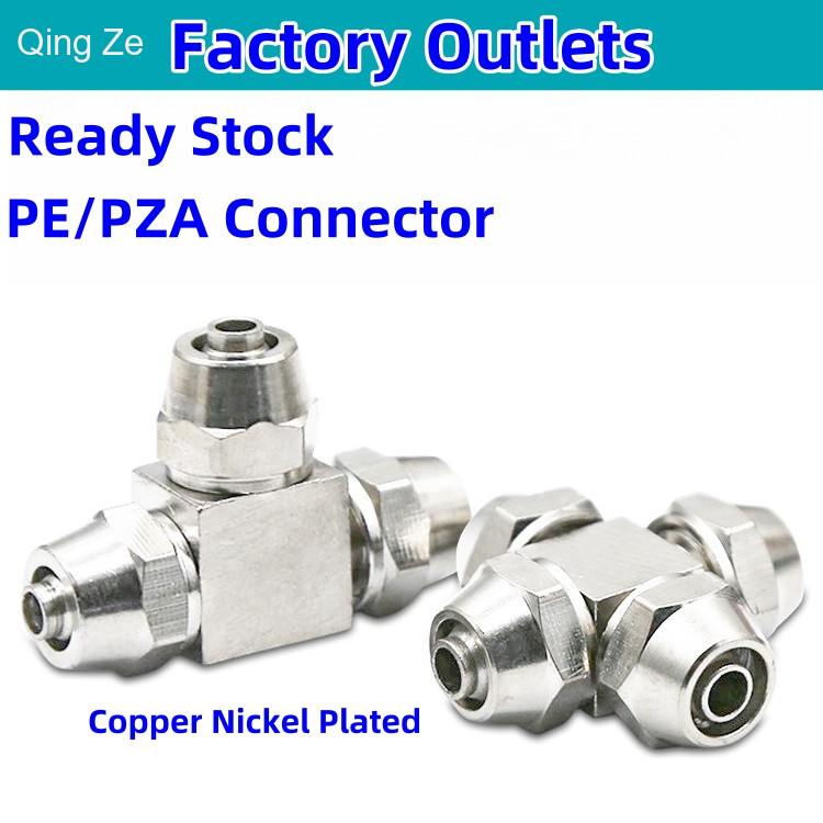 Metal Quick Screw High Pressure Three Locking T-Type Joint Cross Four ...