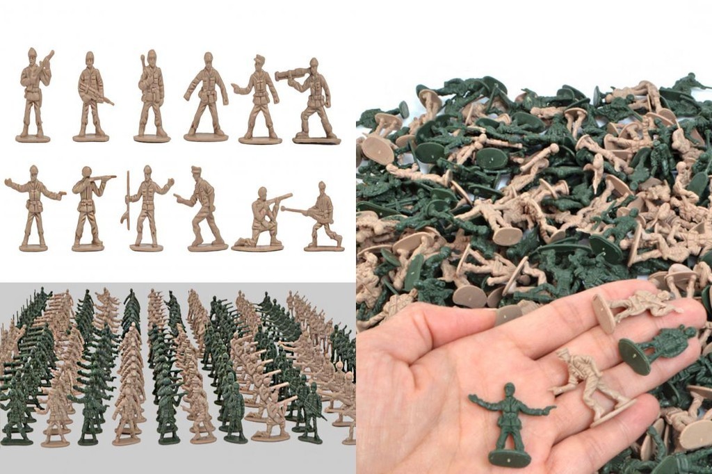 XPS War Game Toys for Children Knight Action Figures 360pcs 1 72 Scale ...