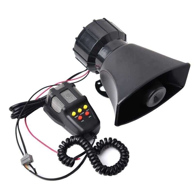 DC 12V 100W Motorcycle, Vehicle, Truck, Horn, Siren, Police, Fireman ...
