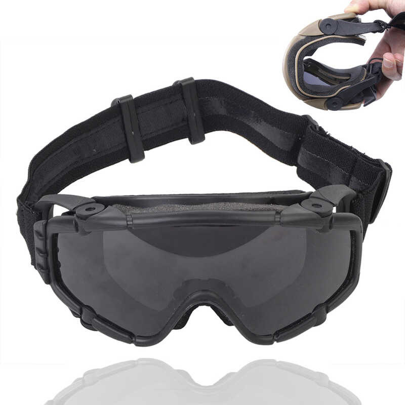 FMA Si-Ballistic Goggles Tactical Fan Version Security Goggle ...
