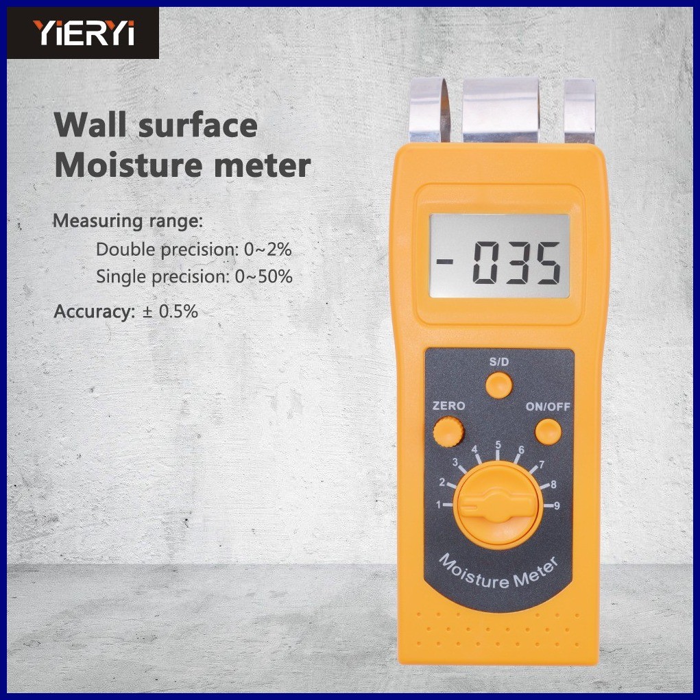 Concrete Moisture Meter Wall and Floor Moisture Meter Moisture Tester ...