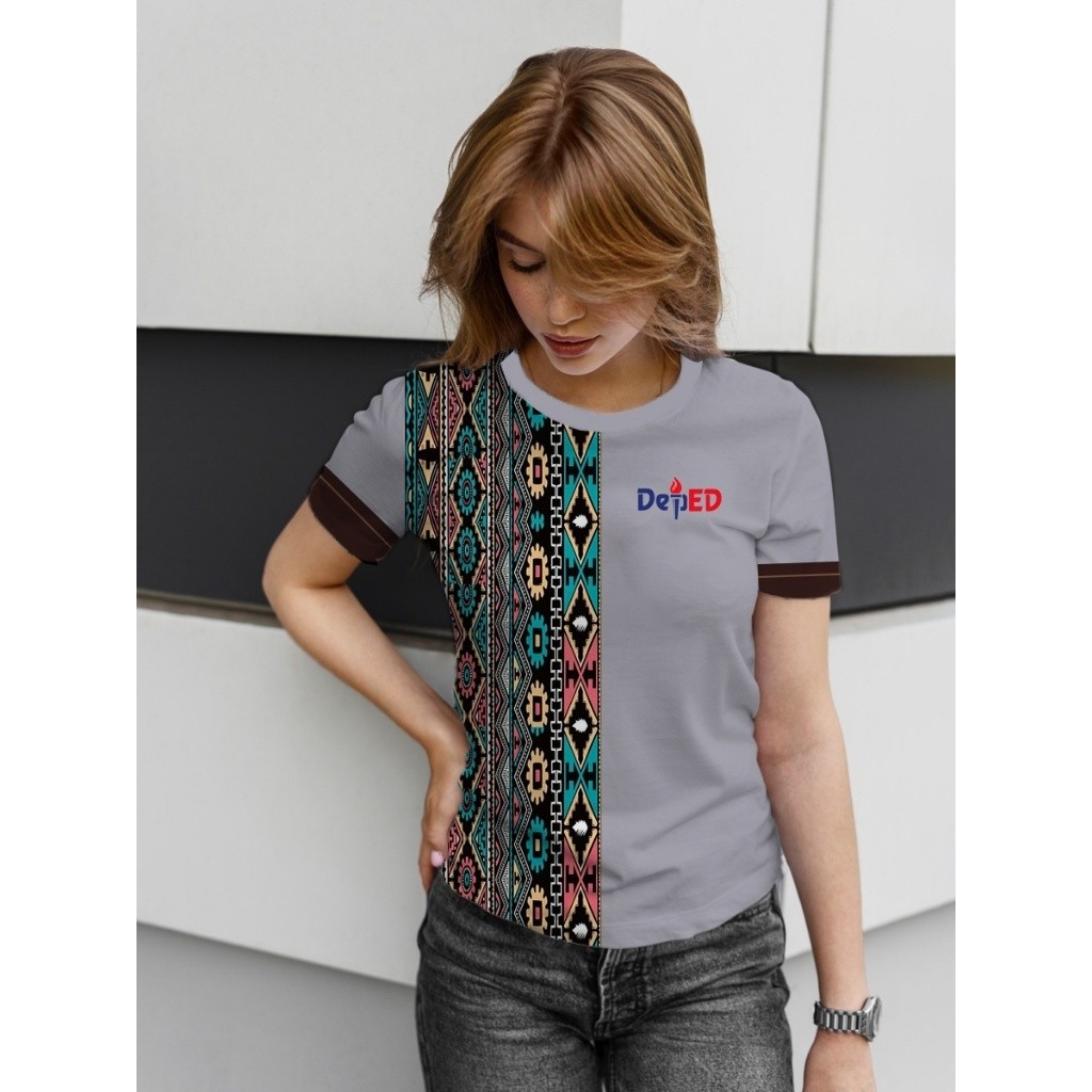 2025 New Design Ethnic Women's T-Shirt Deped Matatag Shirt Friday Shirt ...