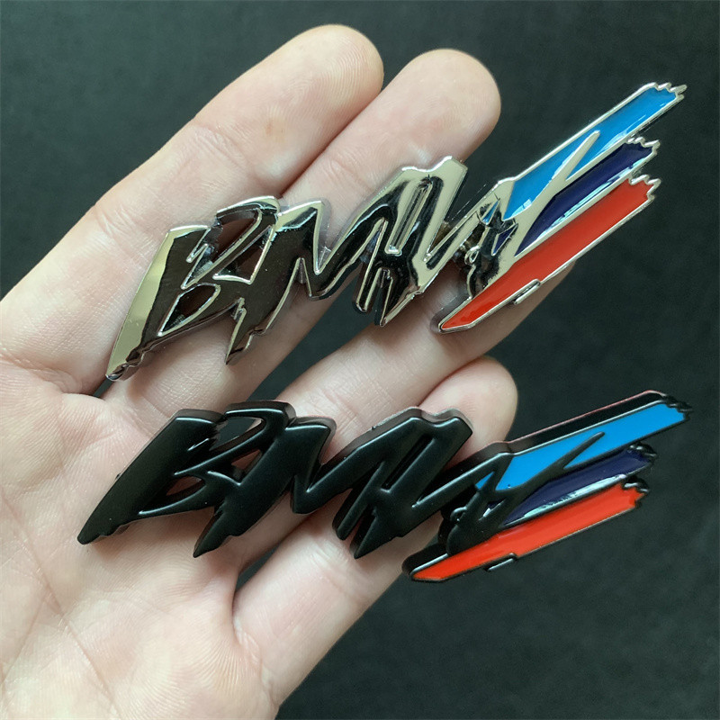 3D Metal Car Sticker X1 X3 X5 X6 X7 E46 E39 E36 E90 F10 G30 G02 M Tail ...