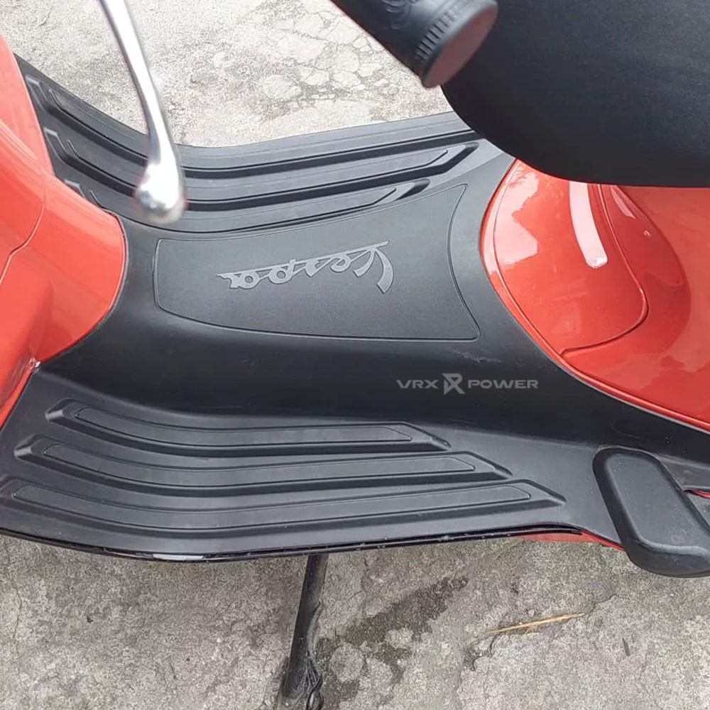 Motorcycle Floor Mats Black Footboard Matting Modified Accessory For ...