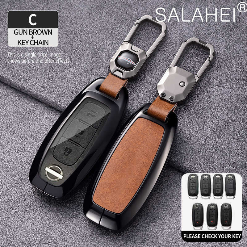 Car Remote Key Case Cover Holder Shell Fob Para Sa Nissan X-Trail T33 ...