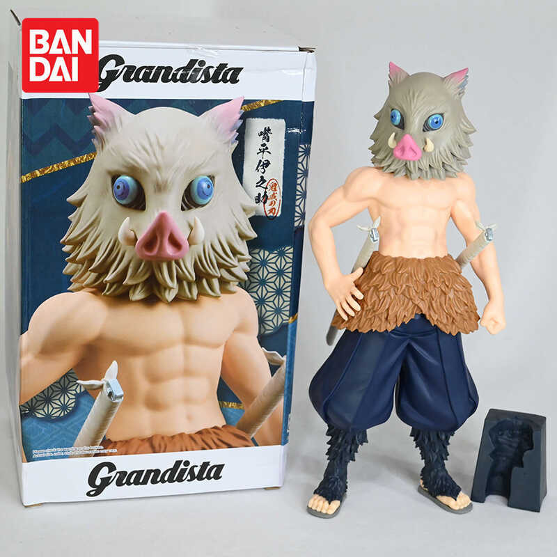 Banpresto Grandista Original GROS Demon Slayer Hashibira Inosuke Action ...
