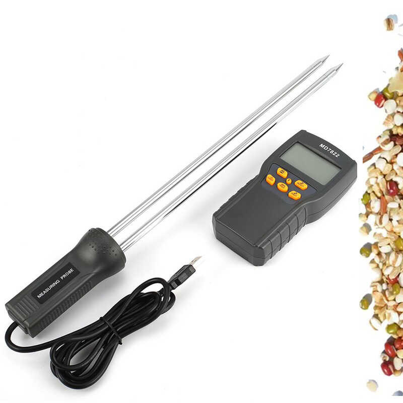 Mga Bagong LCD Digital Grain Humidity Hygrometer Grain Moisture Meter ...