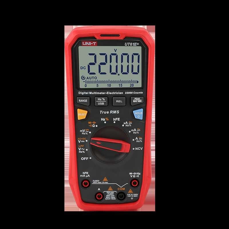UNI-T UT61B+ UT61E+ UT61D+ Handheld Professional Digital Multimeter ...