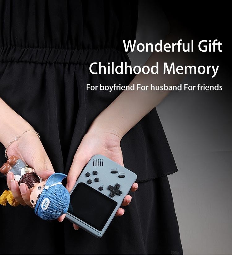 Retro Portable Macron Color Mini Handheld Video Game Console 8-Bit 3.0 ...