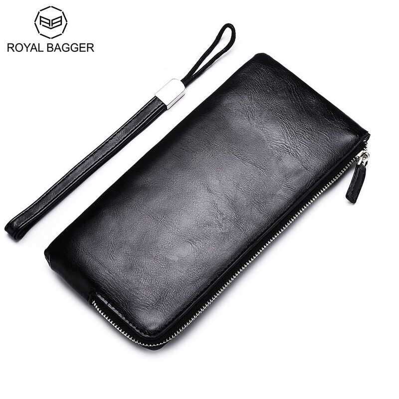 39 Royal Bagger Cool Long Wallet For Men Fashion Purse High Quality Pu ...