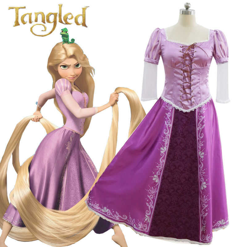 LY Adult Women Enchanted Princess Dress Long Sleeve Maxi Dress Fairy ...