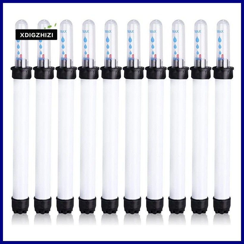 Pack of 10 Soil Moisture Meter, 20 cm Plant Water Level Indicator ...