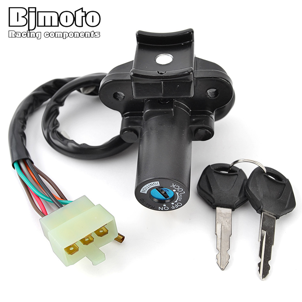 Ignition Switch with Key For Kawasaki EX250 EX300 ER250 BR250 BX250 ...