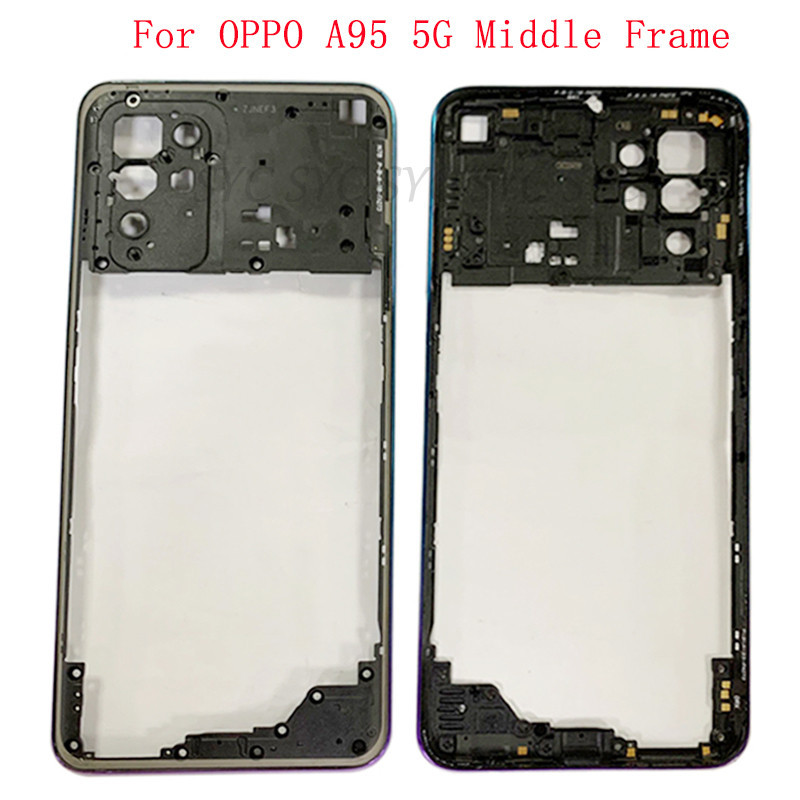 Middle Frame Center Chassis Phone Housing For OPPO A95 5G Frame Cover ...