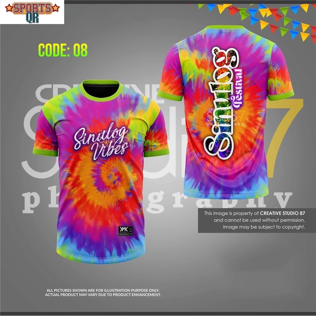 SINULOG SHIRT FULL SUBLIMATION FOR MEN AND WOMEN (QR SPORTS) | Shopee ...