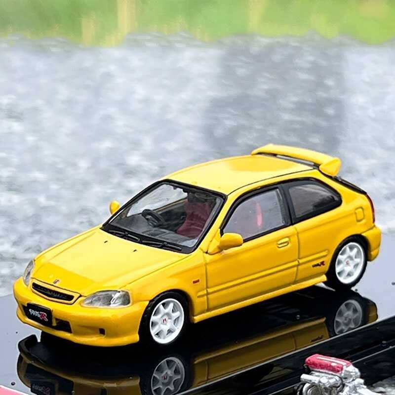 Initial D Honda Civic Type R Ek9 Die-Casting 1:64 Scale Simulation ...