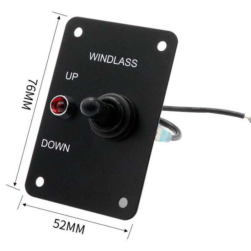 LY 12V 15A Anchor Windlass Up&Down Toggle Switch Control Panel For ...
