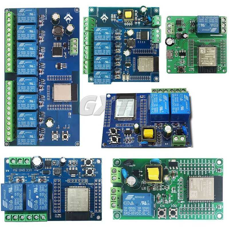 Tt Esp32 WIFI Bluetooth BLE 1/2/4/8 Channel Relay Module Esp32-Wroom Development Board ...