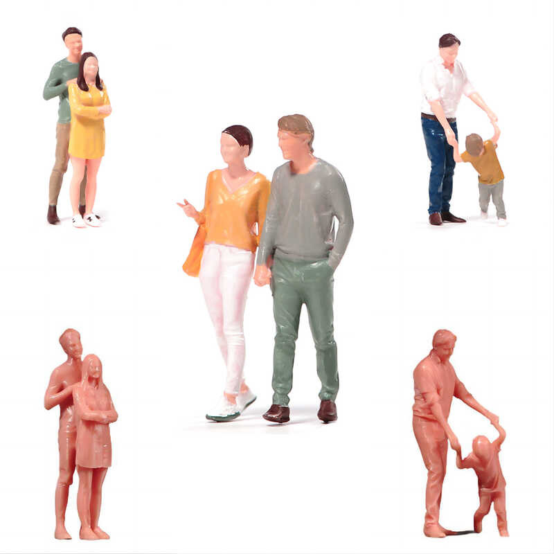 ANT Resin 3D Print 1/87 1/64 1/43 Dating Couples/ Father Boy Play Ama ...