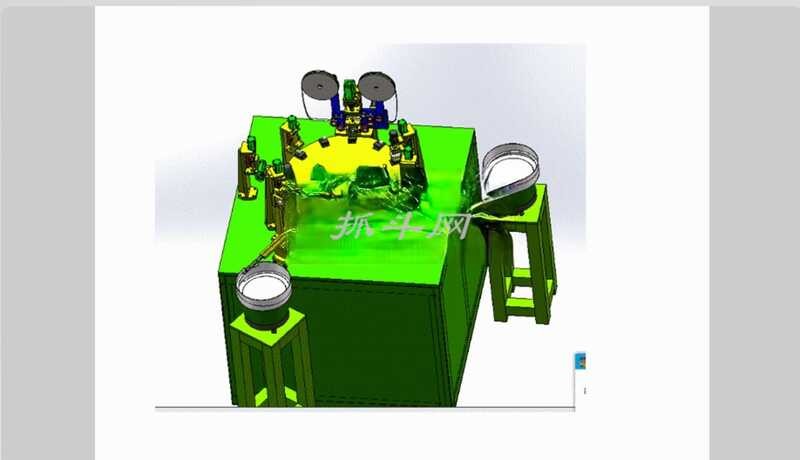 Bluetooth earphone speaker assembly machine 3D drawing printing SW ...