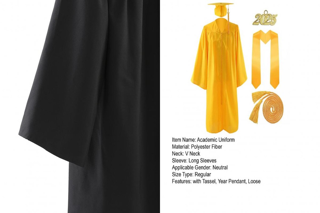 PP Graduation Attire High Absorption Graduation Suit 2025 Graduation ...