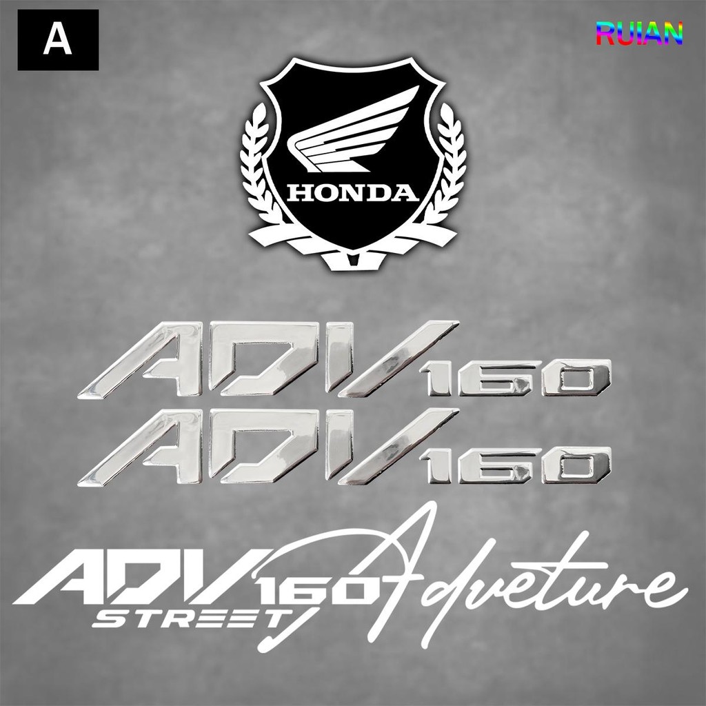 ADV160 Motorcycle Modification Stickers for Honda ADV160 Emblem Head ...