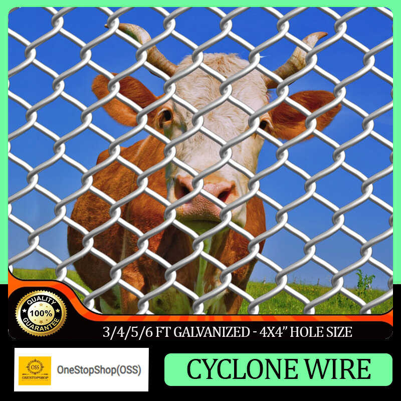 High quality commercial chainlink mesh with opening 4 inch interlink ...