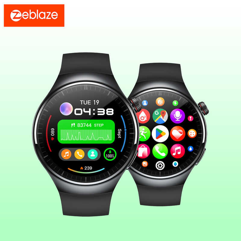 [Flagship 2024]Zeblaze Thor Ultra Android Smart Watch AMOLED Screen ...