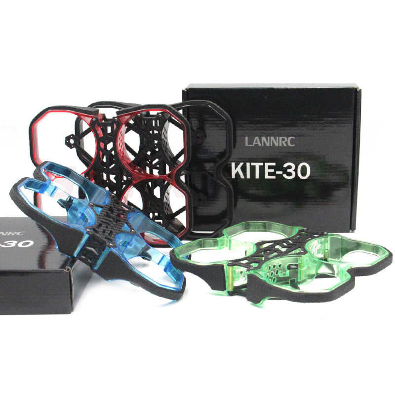 LANNRC KITE-30 3 Inch Frame Kit 133mm Wheelbase Carbon Fiber Compatible ...