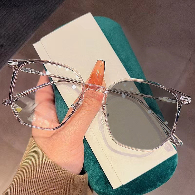 (-0~-325) Photochromic Myopia glasses, new color changing anti blue ...