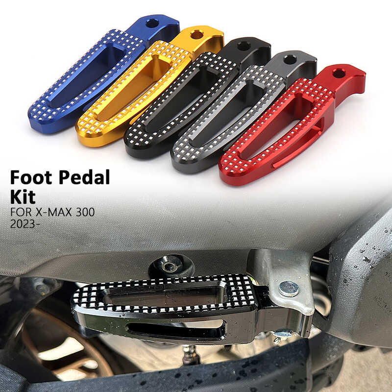 CNC Pedals Folded Footrest Footpeg Motorcycle Accessories For Yamaha X ...