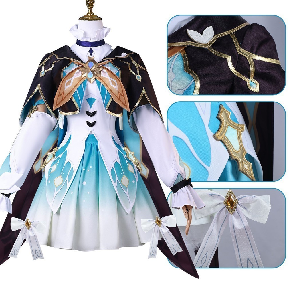 Game Honkai: Star Rail Doujin Firefly Cosplay Costume Firefly Wig Women ...